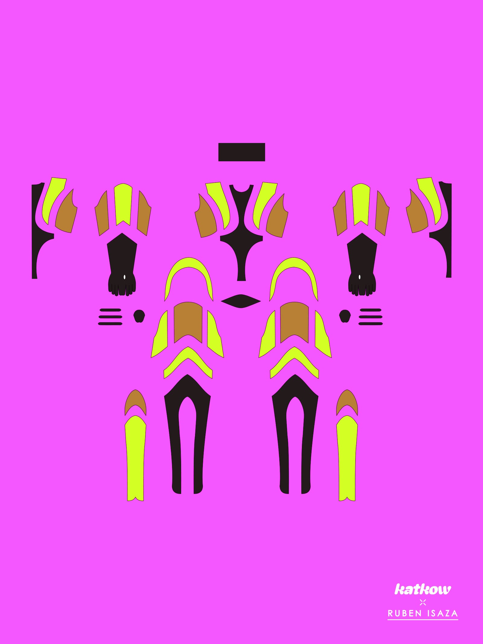 Cyber Striped Full-Body Catsuit Sewing Pattern by Ruben Isaza – Katkow