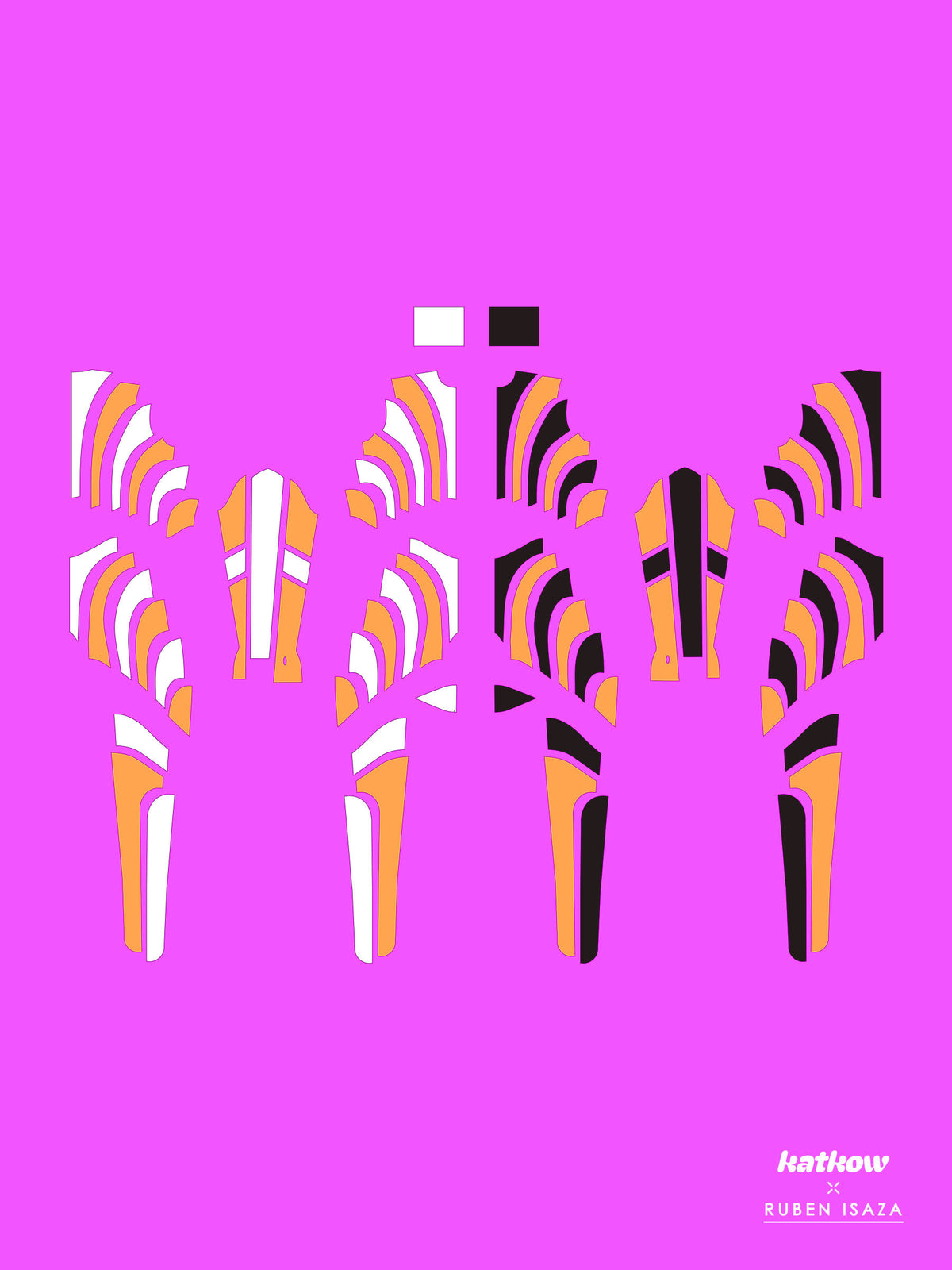 Half Striped Full-Body Catsuit Sewing Pattern by Ruben Isaza – Katkow