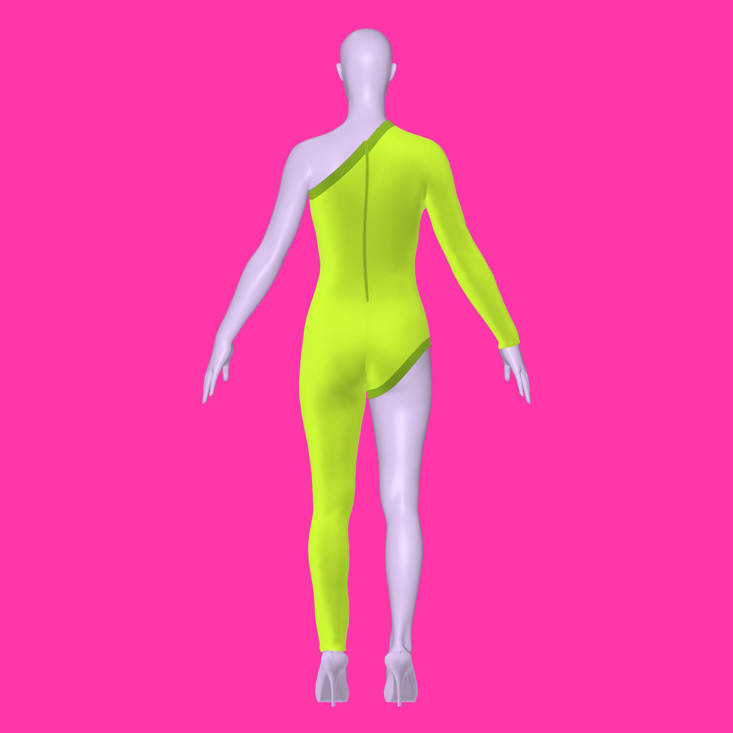 How to Sew an Asymmetrical Catsuit – Katkow