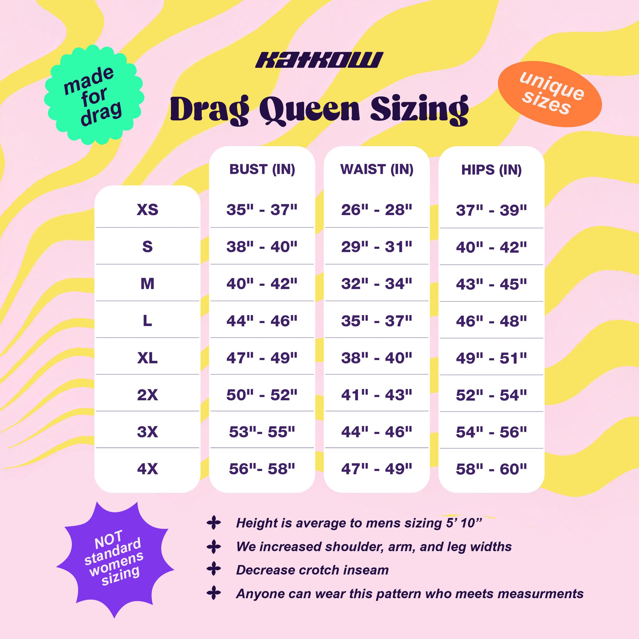 Bat Overbust Corset Sewing Pattern (XS-4X) PDF For Drag Queens ...