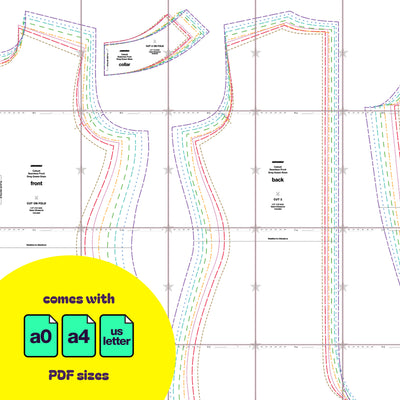 Catsuit Sewing Pattern (Sizes XS-4X) – Katkow