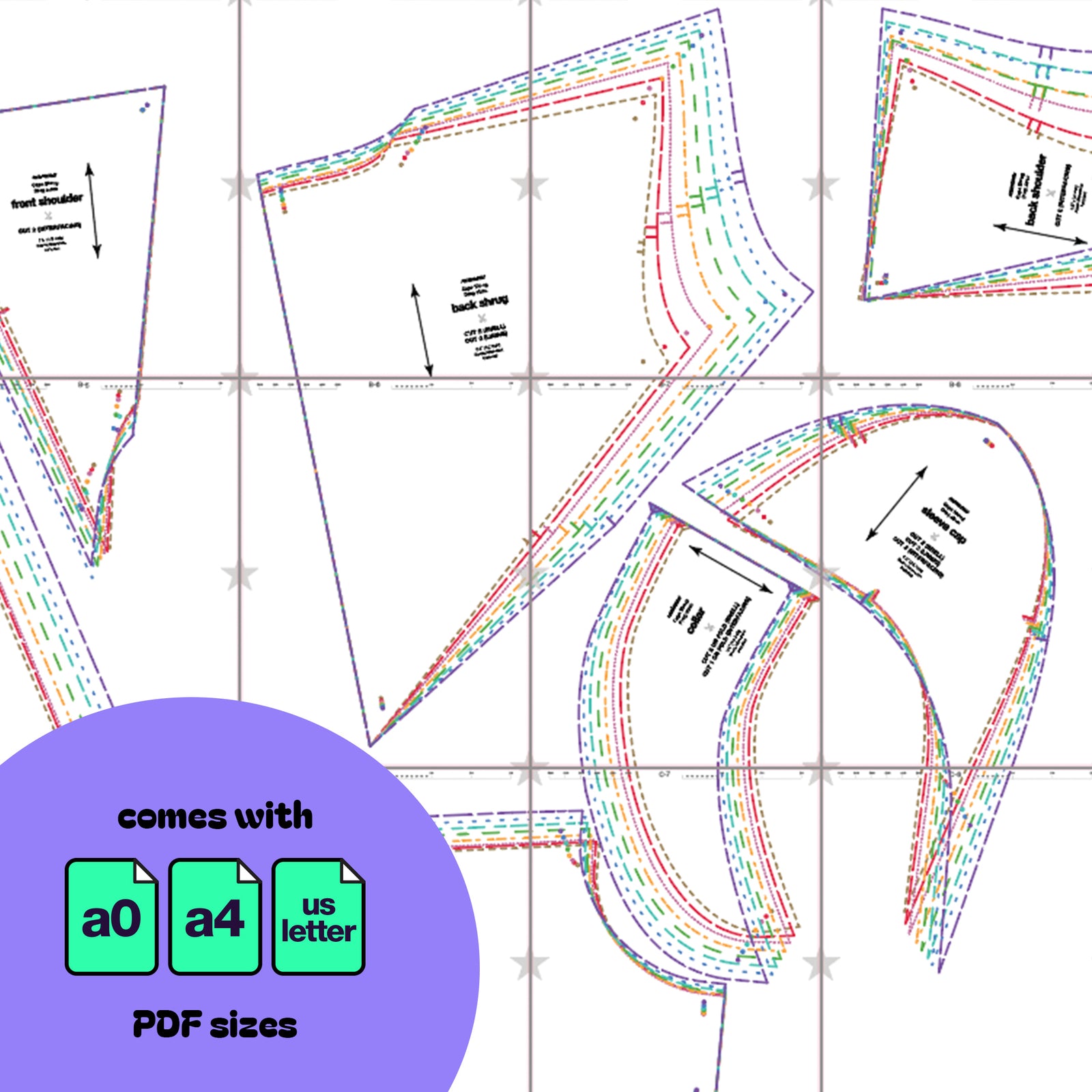 How To Sew A Pointed Shoulder Cape For Cosplay – Katkow