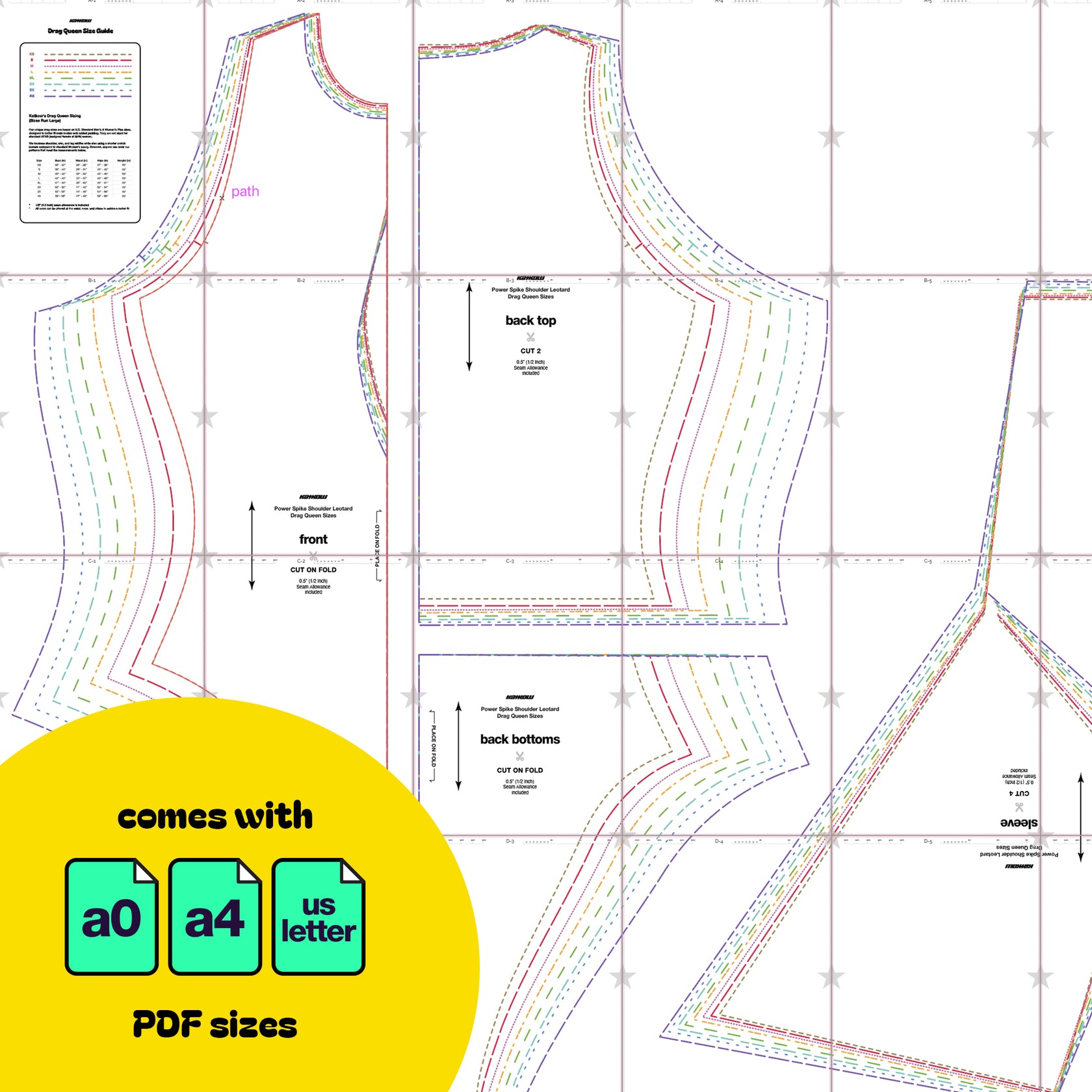 How to Sew a Power Shoulder Leotard – Katkow