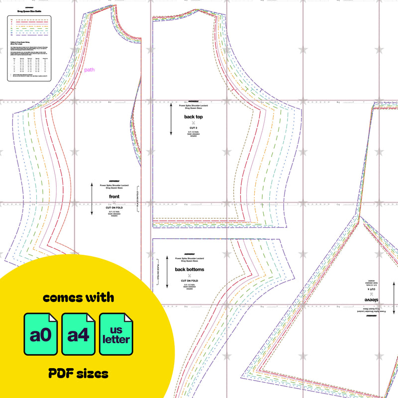 How to Sew a Power Shoulder Leotard – Katkow