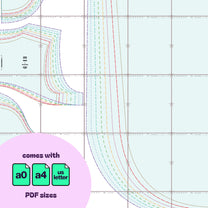 Shrug Cape Sewing Pattern (Sizes XS-4X) - PDF – Katkow