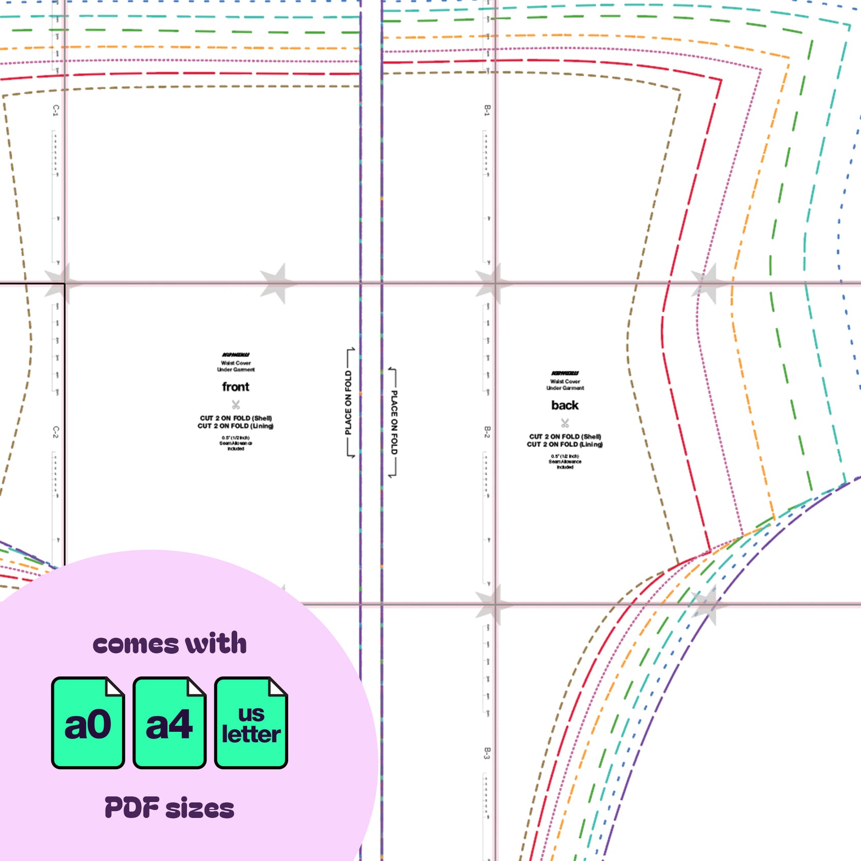 How to Sew a Waist Cover Undergarment – Katkow
