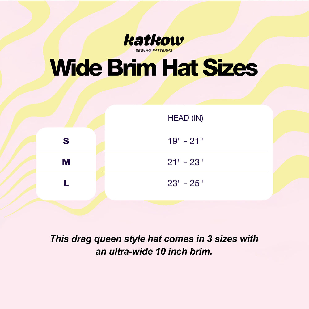 How To Sew A Wide Brim Hat – Katkow