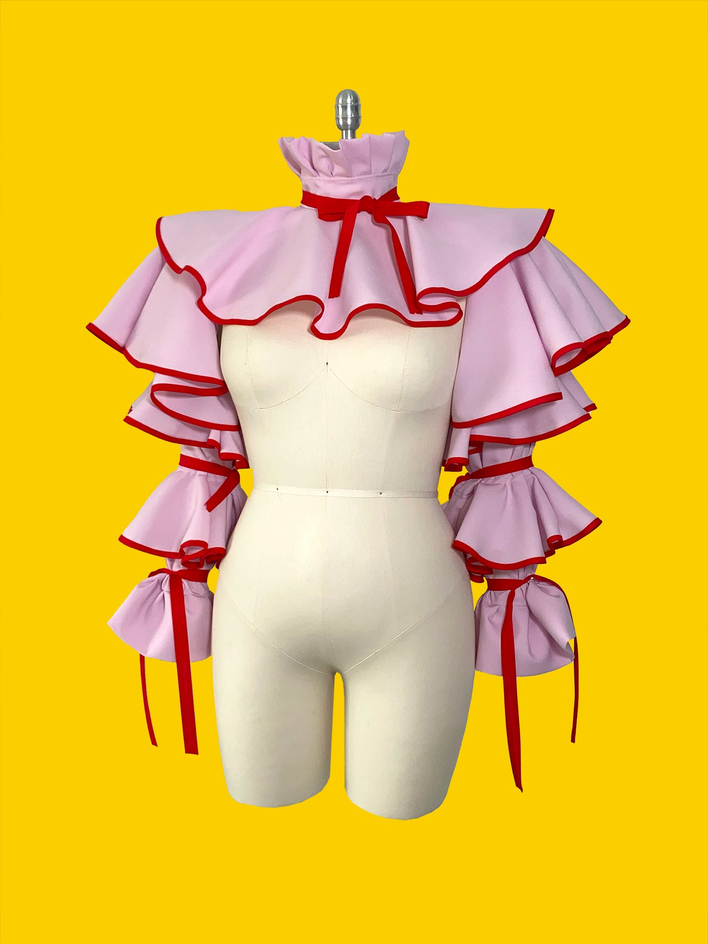 Clown Ruffle Shrug Sewing Pattern For Drag Queens – Katkow