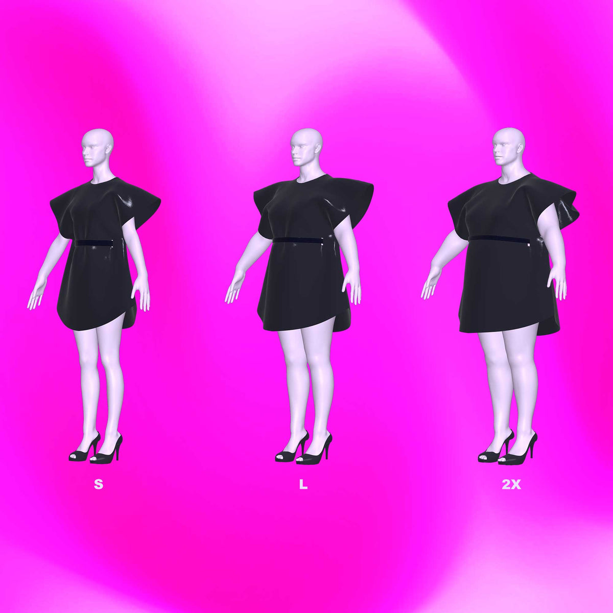 Caftan Dress Sewing Pattern (Sizes XS-4X) – Katkow