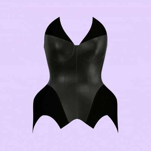 Bat Overbust Corset Sewing Pattern For Halloween Drag Queens – Katkow