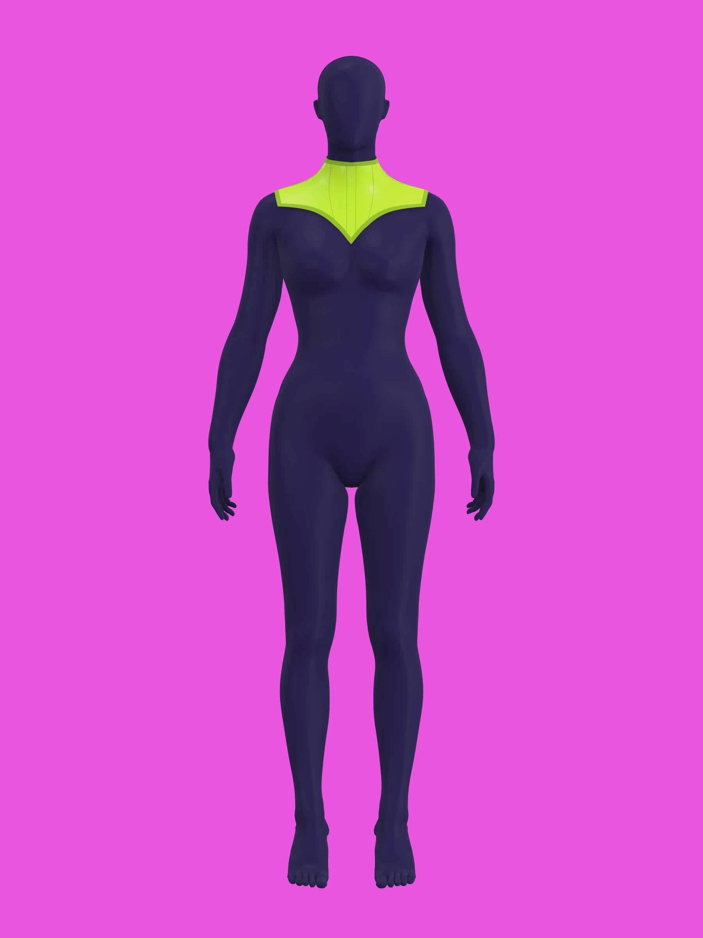How to Sew an Extended V Pointed Shoulder Corset Harness – Katkow